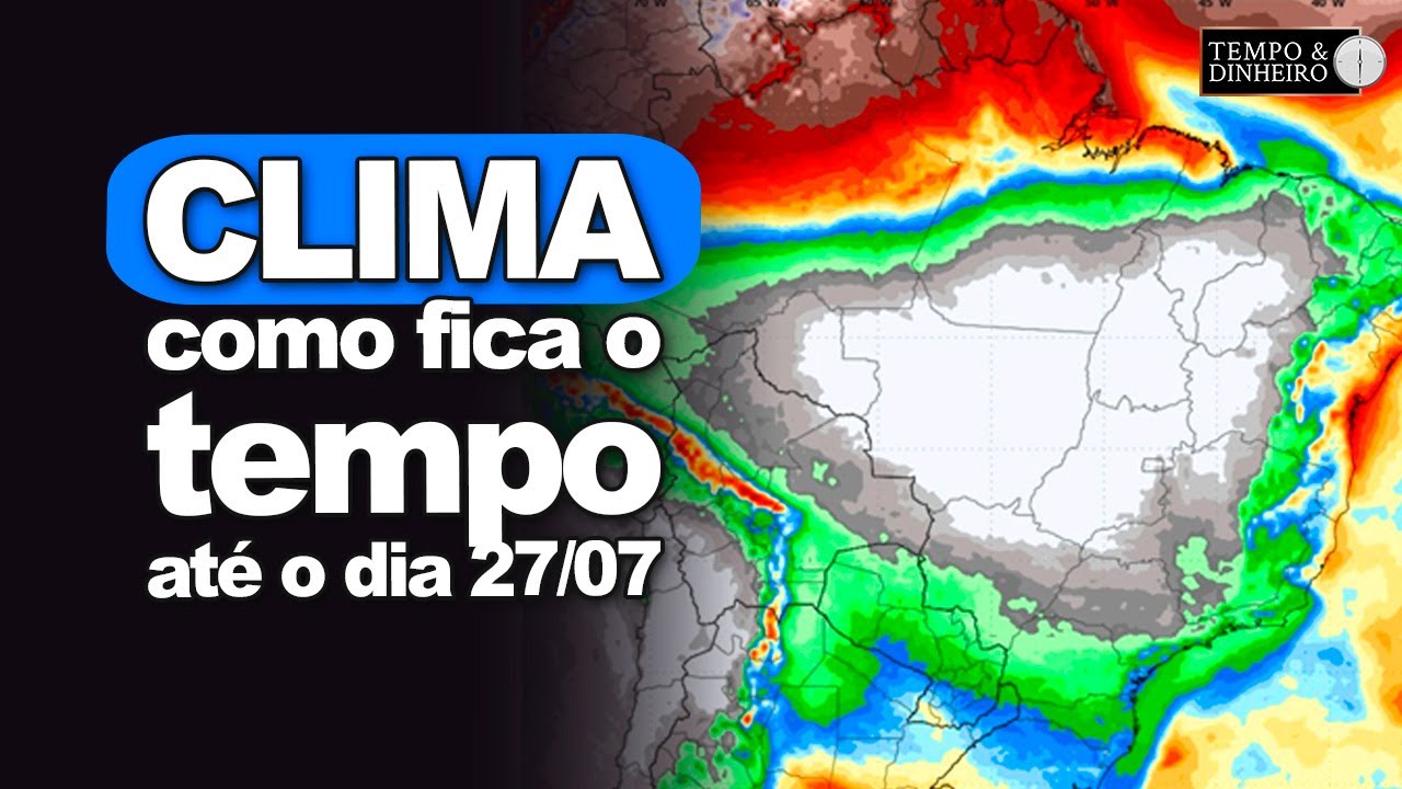 Previsão do tempo mostra Br Central seco e chuvas intensas no Norte e ...