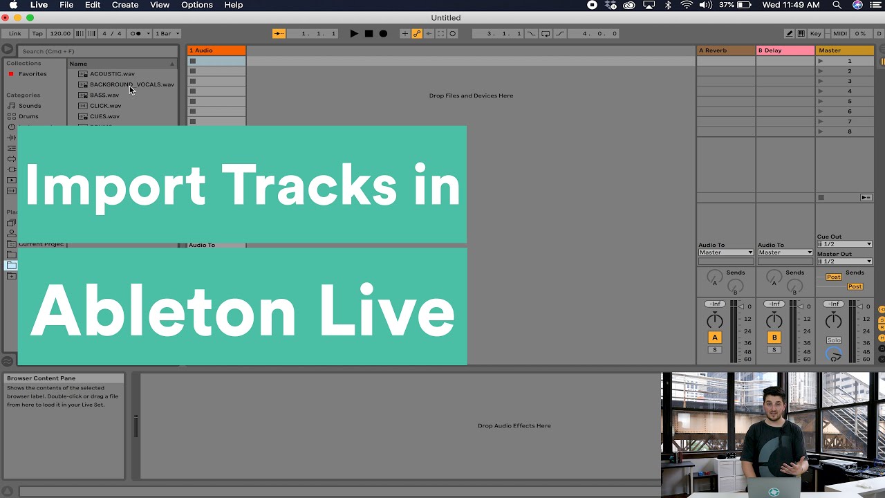 How To Import Tracks Into Ableton Live YouTube how-to-import-tracks-into-ableton-live-youtube