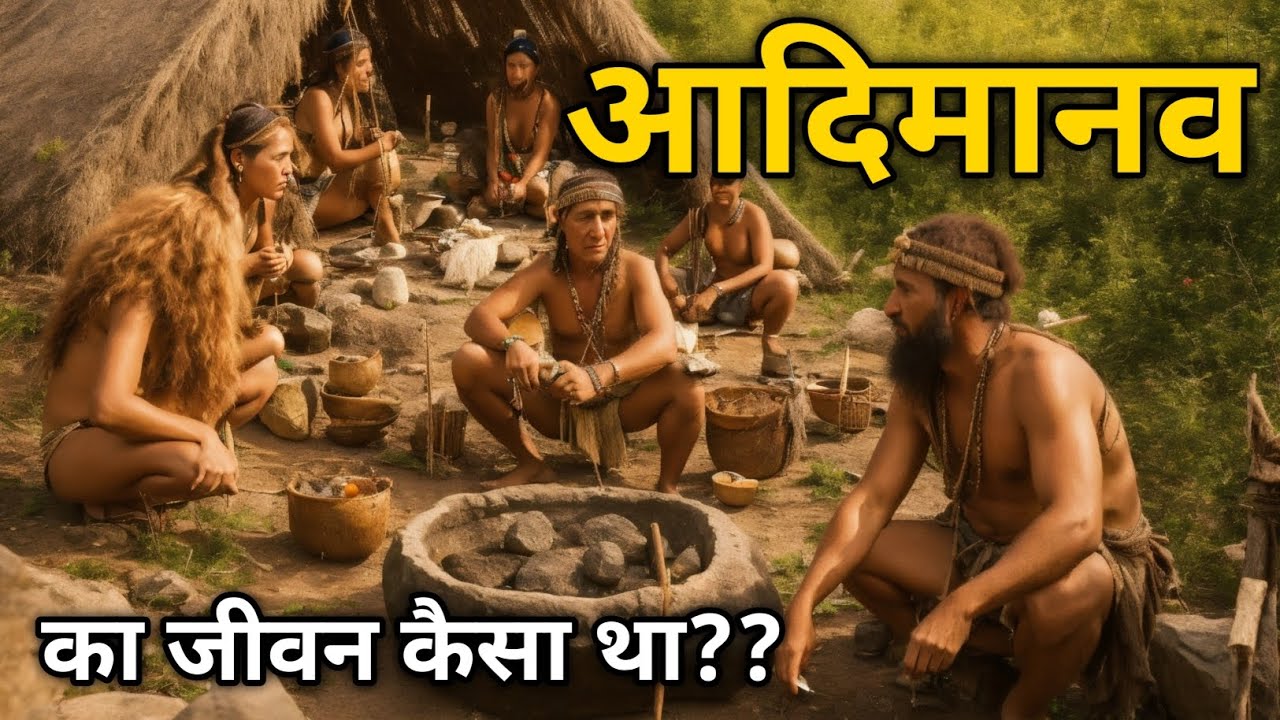 आदिमानव का जीवन कैसा था ? | adimanav ka jivan kaisa tha ? | how was the ...