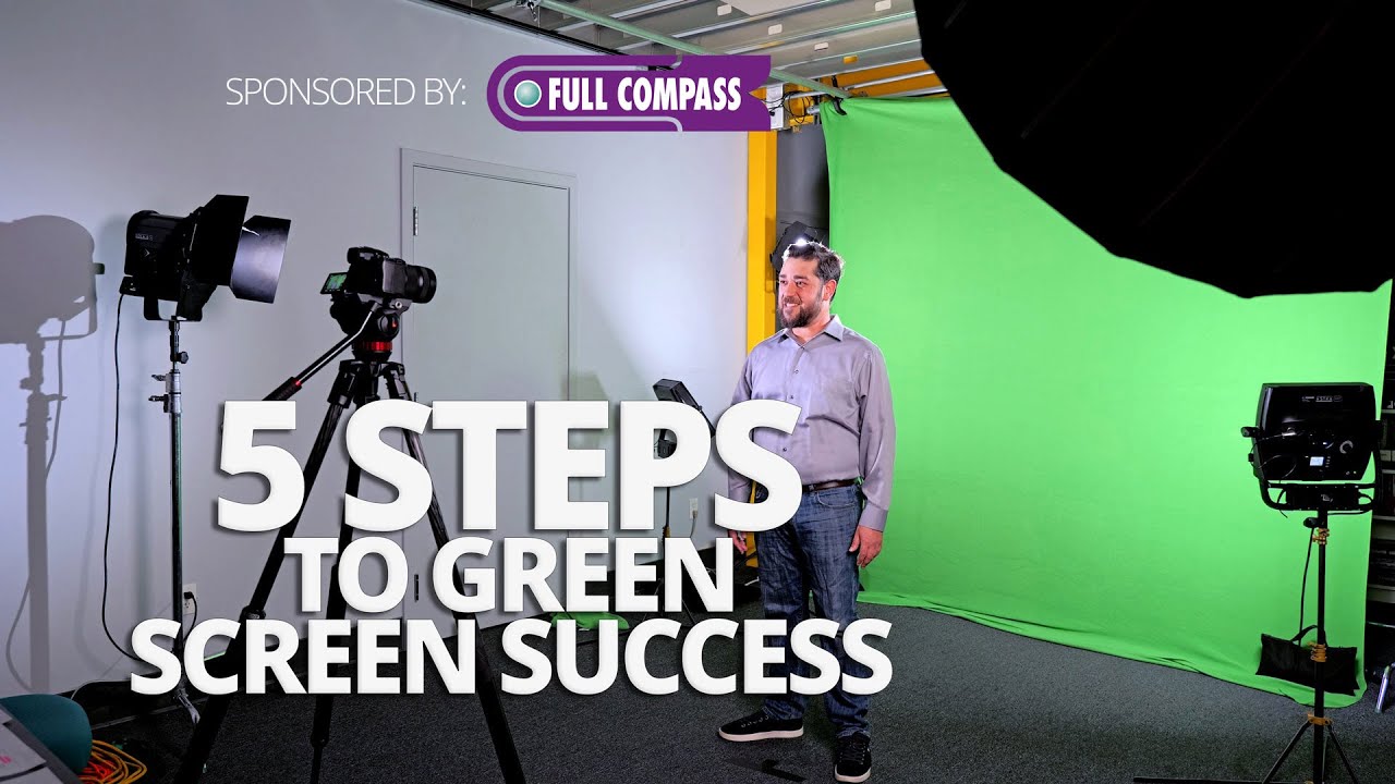 5 steps to green screen success - YouTube