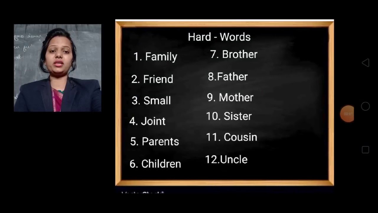 Evs Class 2 Topic Hard Words YouTube evs-class-2-topic-hard-words-youtube
