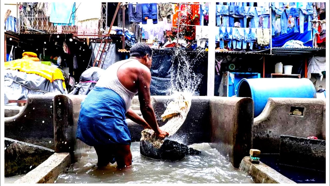 Human washing machine: This is DHOBI GHATI world’s largest laundry ...