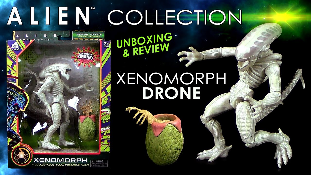 Lanard ® Alien ™ Collection - Xenomorph Drone / Facehugger / Egg Pod ...