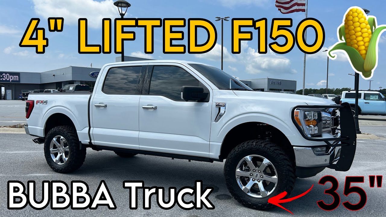 Ford F150 BUBBA Truck 4” LIFTED on 35s - YouTube