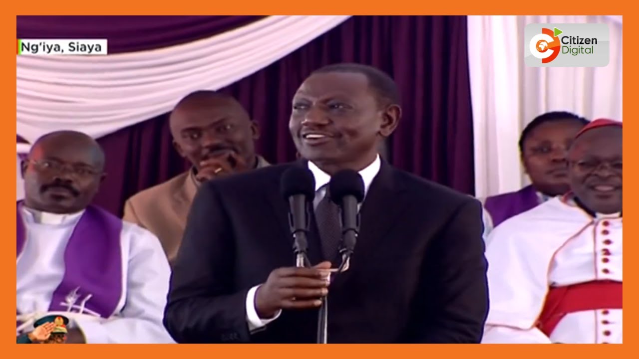 Pres. Ruto: My daughter insisted she must attend Gen. Ogolla’s funeral ...