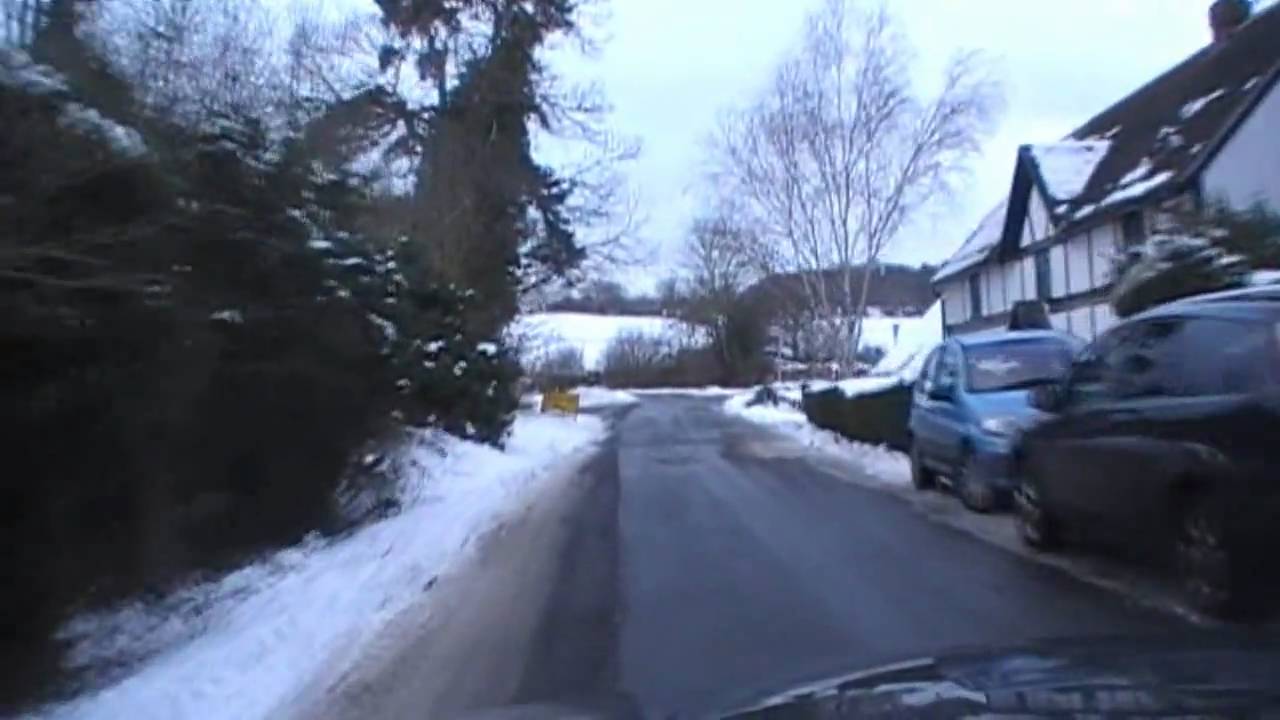 Driving Around The Village Of Alfrick, Worcestershire, England 9th ...