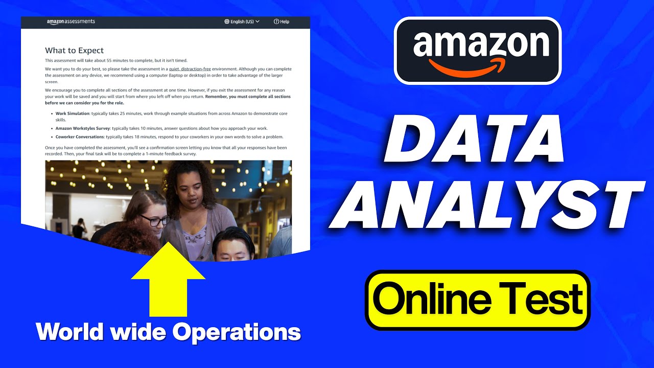 Data Analyst Amazon Online Assessment Test | Amazon Data Analyst ...