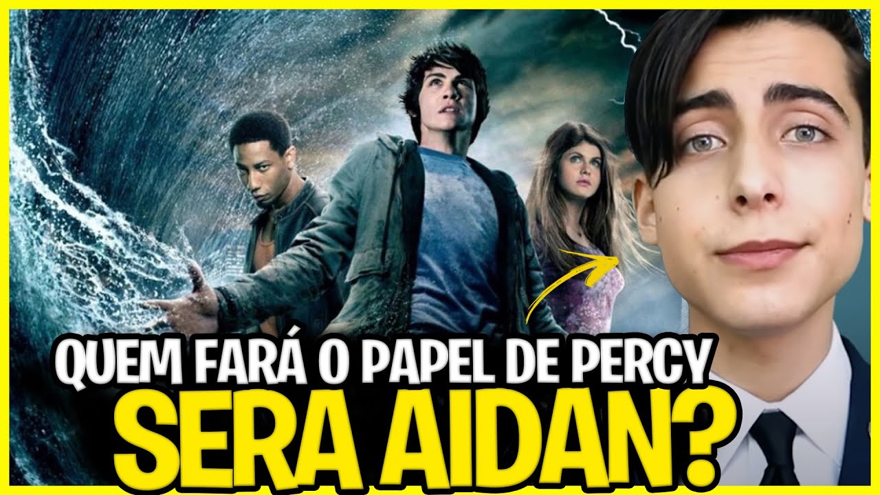 TUDO SOBRE A NOVA SÉRIE DISNEY+ PERCY JACKSON E OS OLIMPIANOS | AIDAN ...