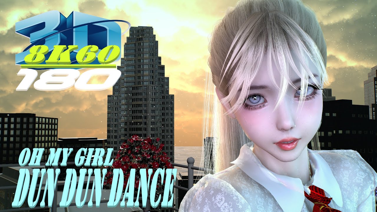 OH MY GIRL (오마이걸) Dun Dun Dance Short, Experience 8K 3D VR180, Dance ...