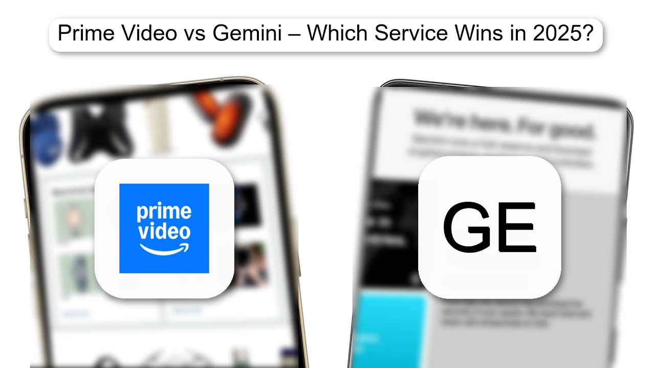 Prime Video Vs Gemini – Which Service Wins In 2025 (COMPARISON REVIEW ...