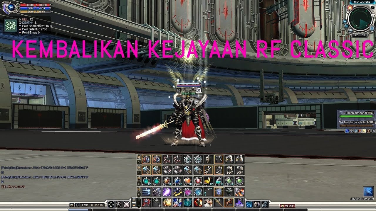 LIVE ACCRETIA GAGAL JADI ARCHON !! RF CLASSIC INDONESIA - YouTube