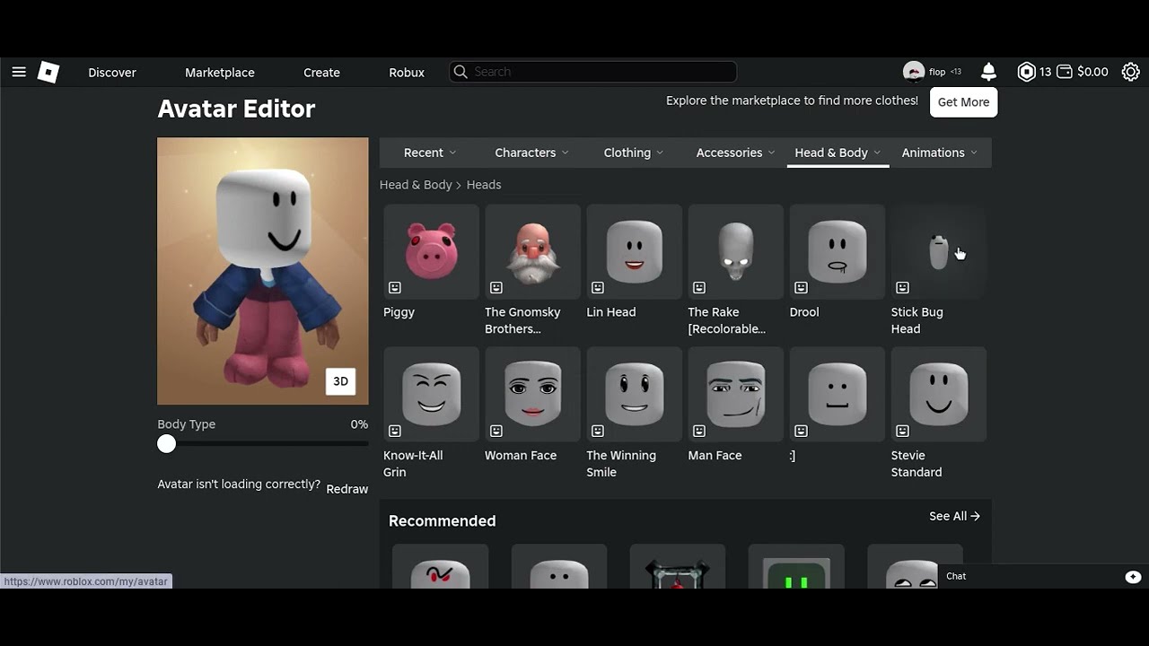 showing how to make the smallest avatar possible - YouTube