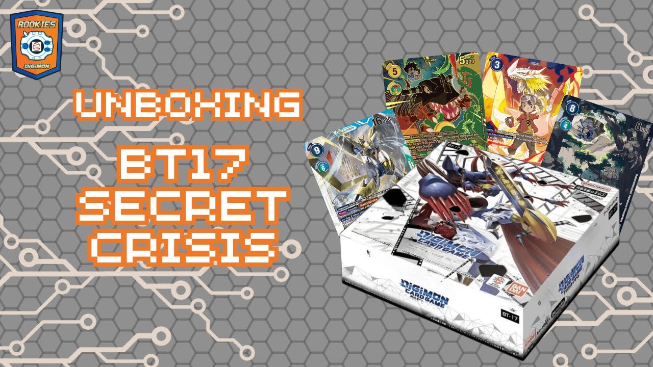 『UNBOXING』 BT17: SECRET CRISIS 𝅛 La busqueda de greymones dorados - YouTube