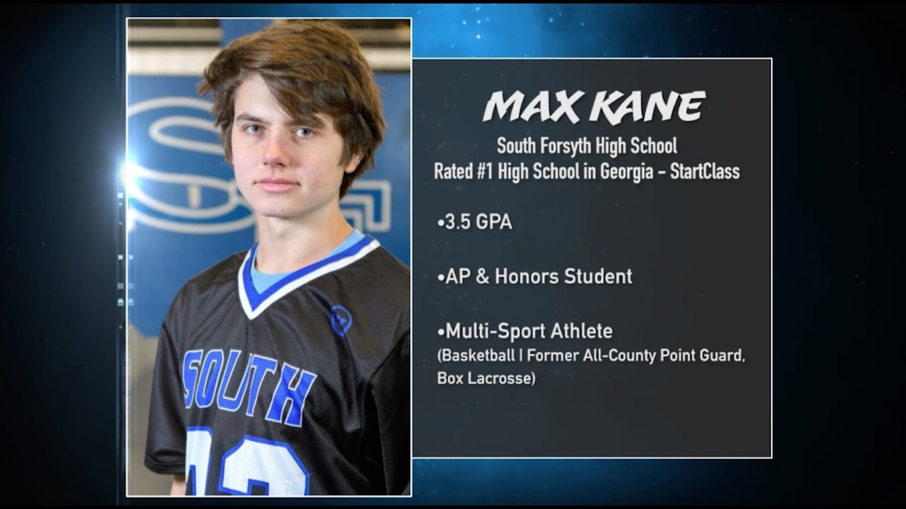 Max Kane - Lacrosse Reel | High School Games 1-5 Spring 2017 - YouTube