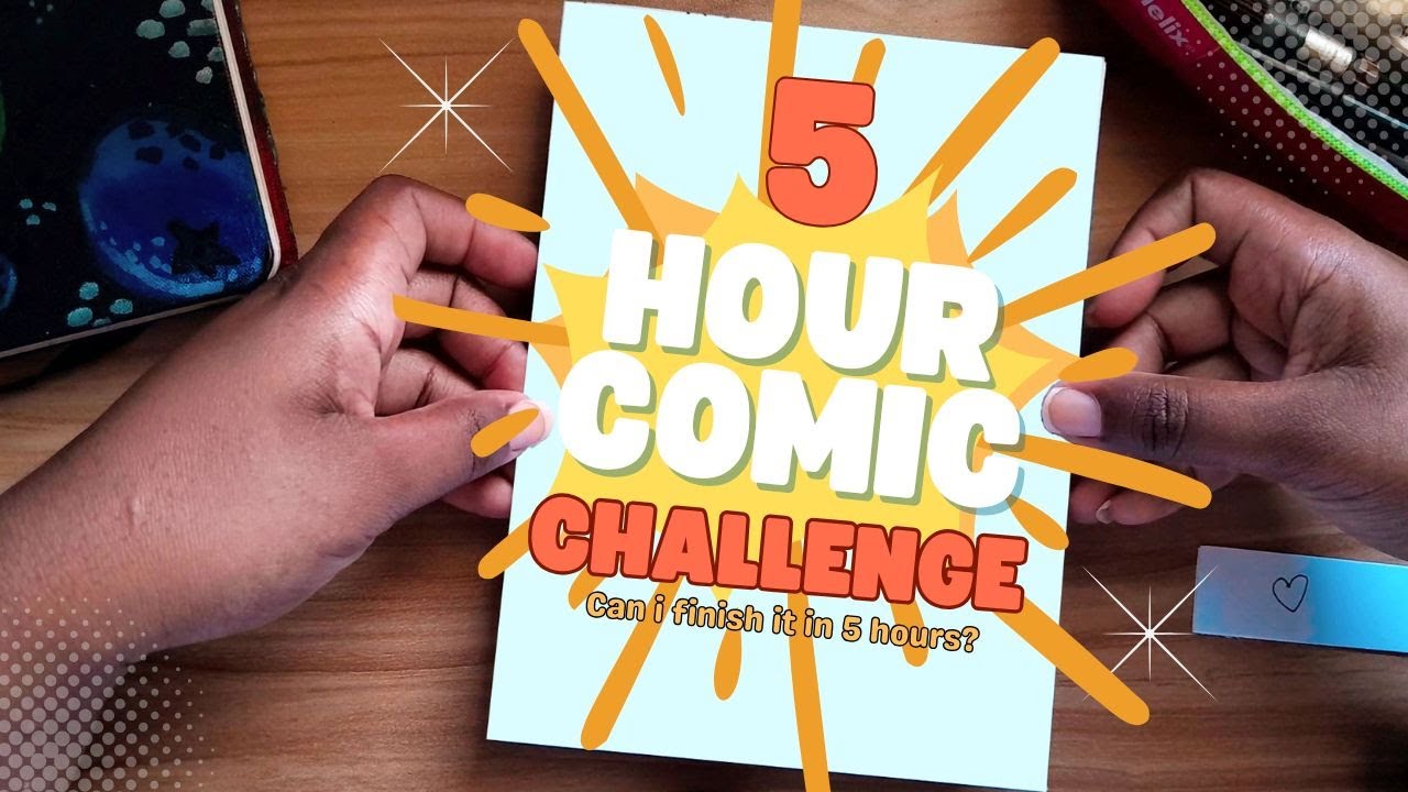 5 Hour Comic Challenge || Battling my Perfectionism Diaries - YouTube