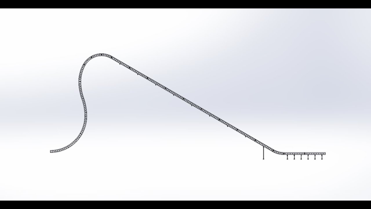 SolidWorks Roller Coaster (Part 4) - YouTube
