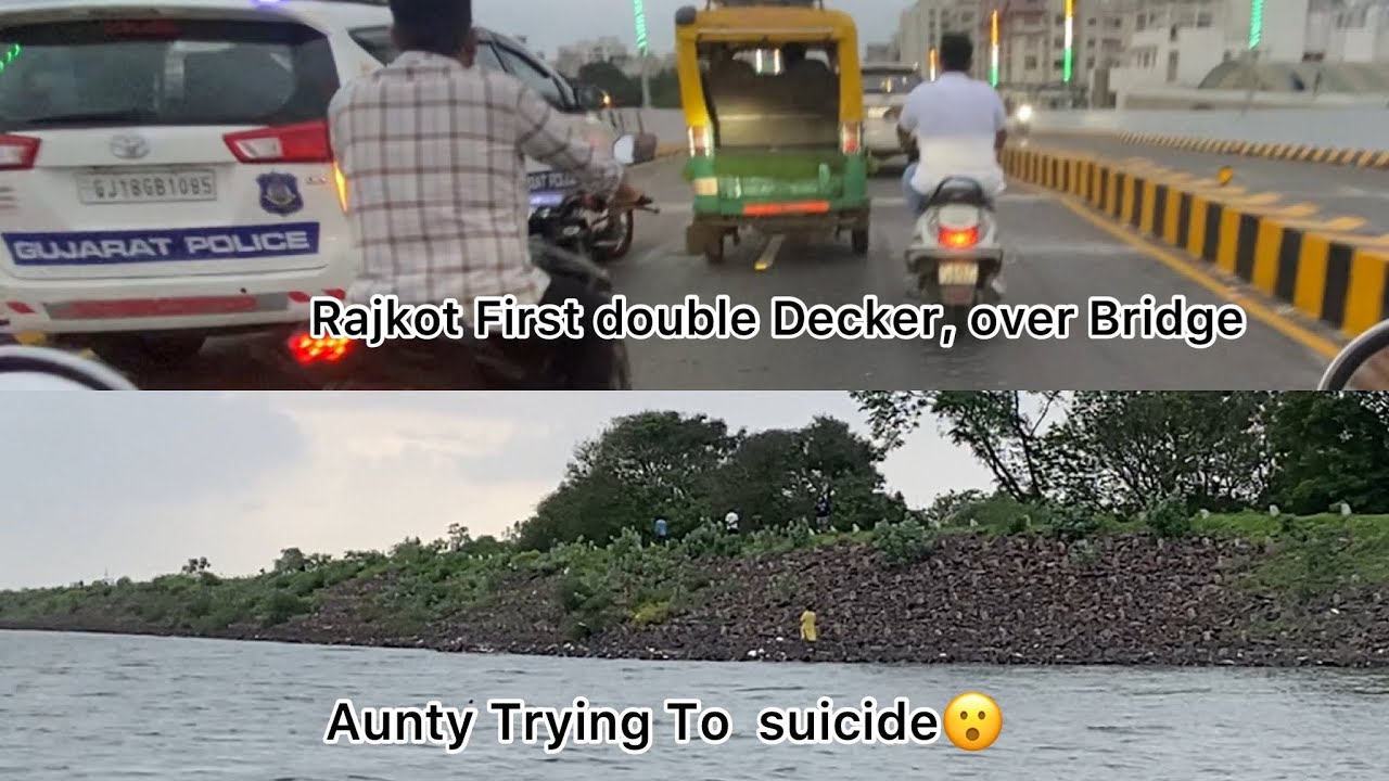 Rajkot Police active after ISKCON bridge accident👍🏻🚨nyari Dam suicide ...