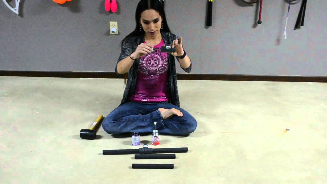 How to make a Dragon Staff for under $10 - YouTube