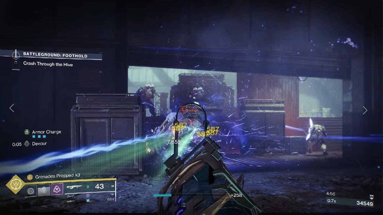 Destiny 2 Vanguard Strike - YouTube