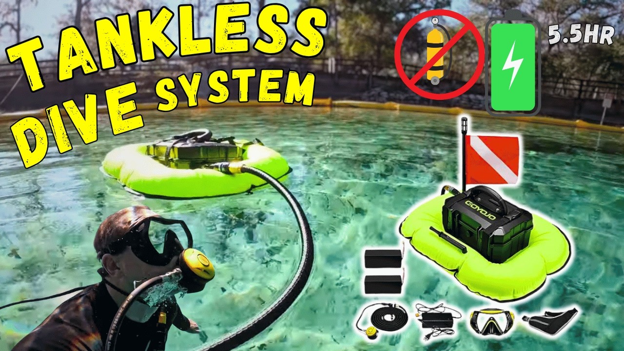 Tankless Scuba Dive System "Unboxing/In Water Review" - YouTube