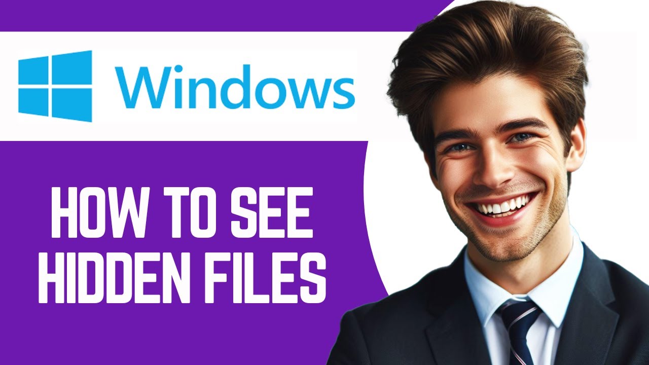 How to See Hidden Files in Windows 10 - YouTube