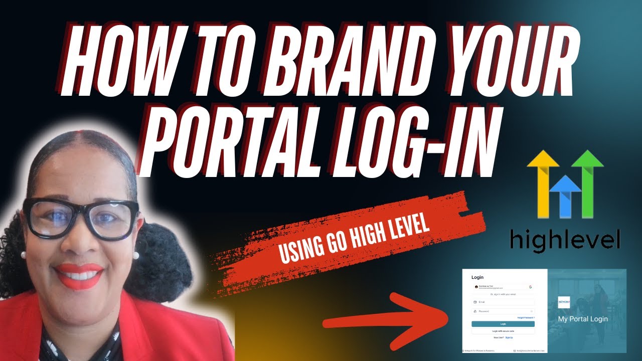 Branding Your Go High Level Portal Login - YouTube