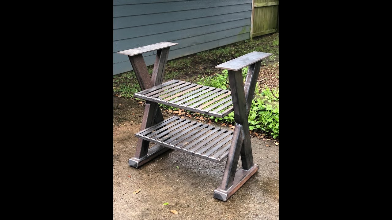 Building a Table for LunkersTV (Part 2 - Steel) #LunkersTV # ...