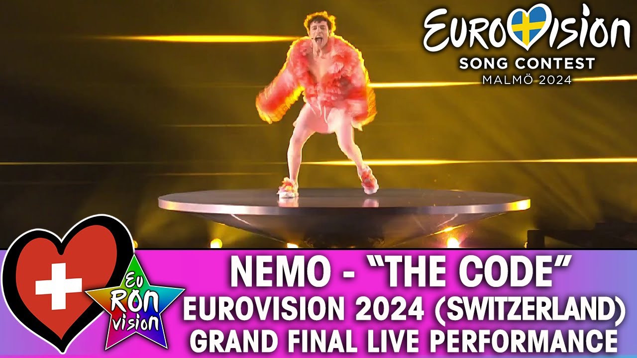 Nemo - "The Code" - Live @ Eurovision Song Contest 2024 Grand Final (🇨🇭 ...