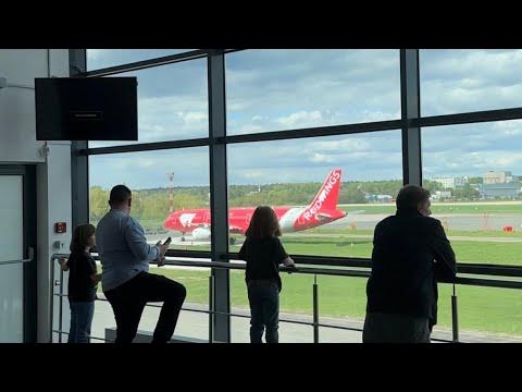 Аэропорт Жуковский Москва - YouTube