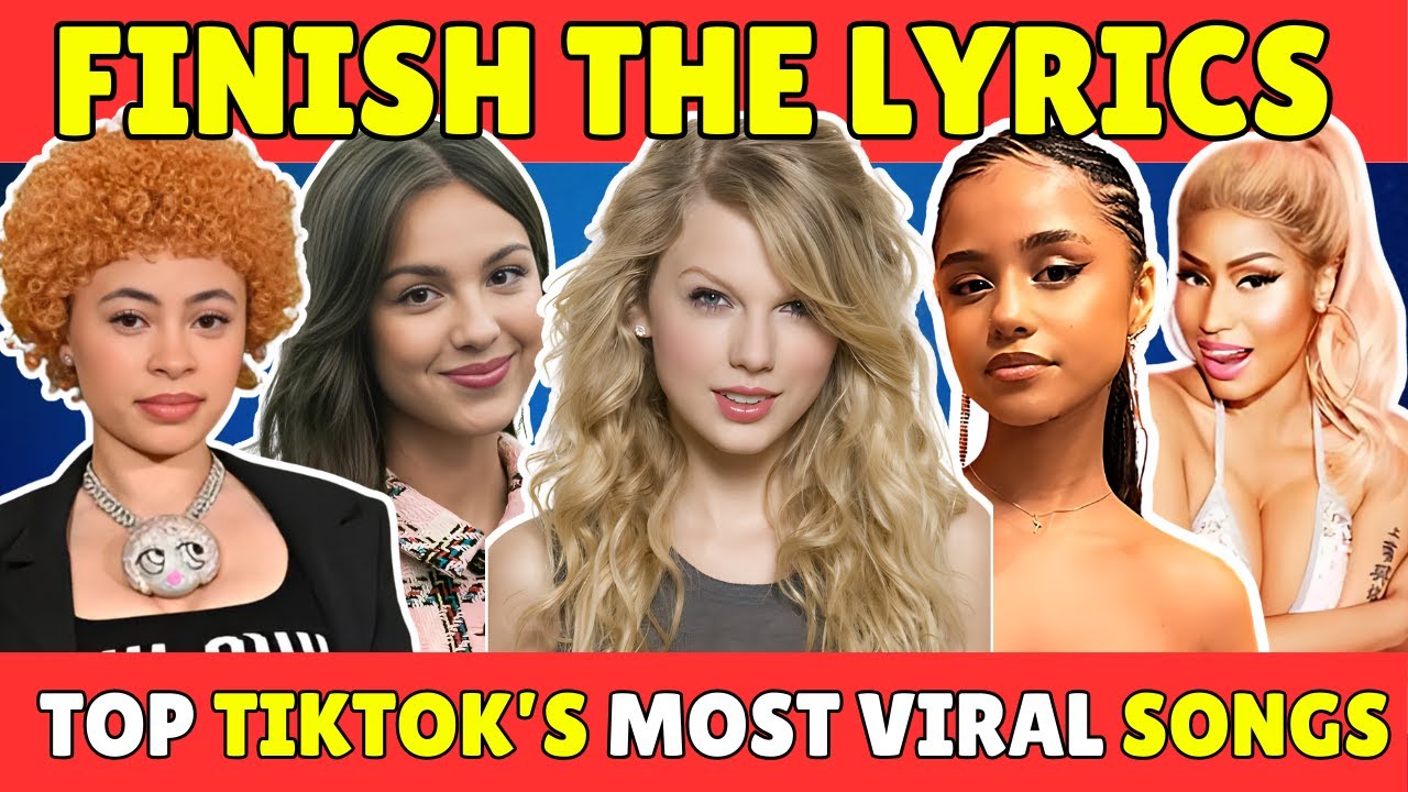 FINISH THE LYRICS - Most Popular Viral TikTok Songs | MEGA CHALLENGE🎵💥 ...