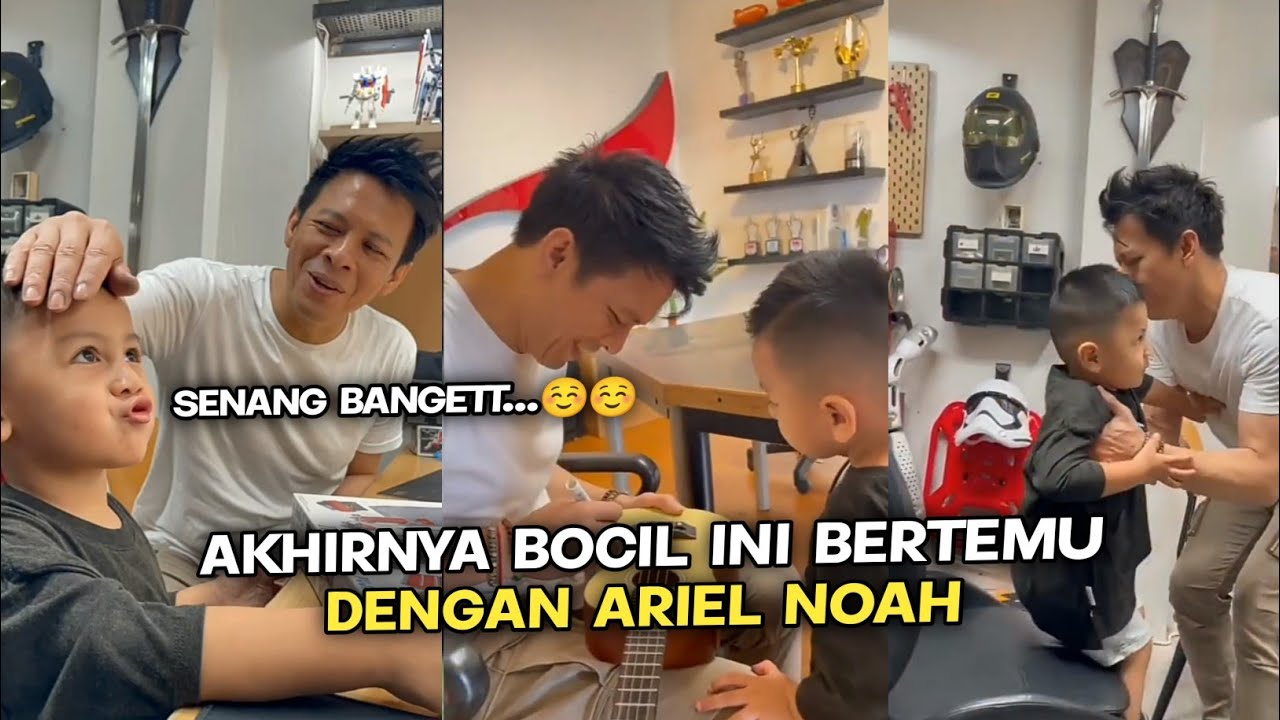 YEYY‼️AKHIRNYA UMAR KETEMU DENGAN ARIEL NOAH 🔥🔥🎉 - YouTube