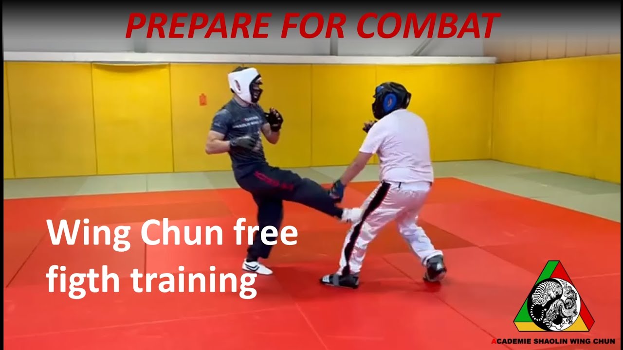 Wing Chun free fight training - YouTube