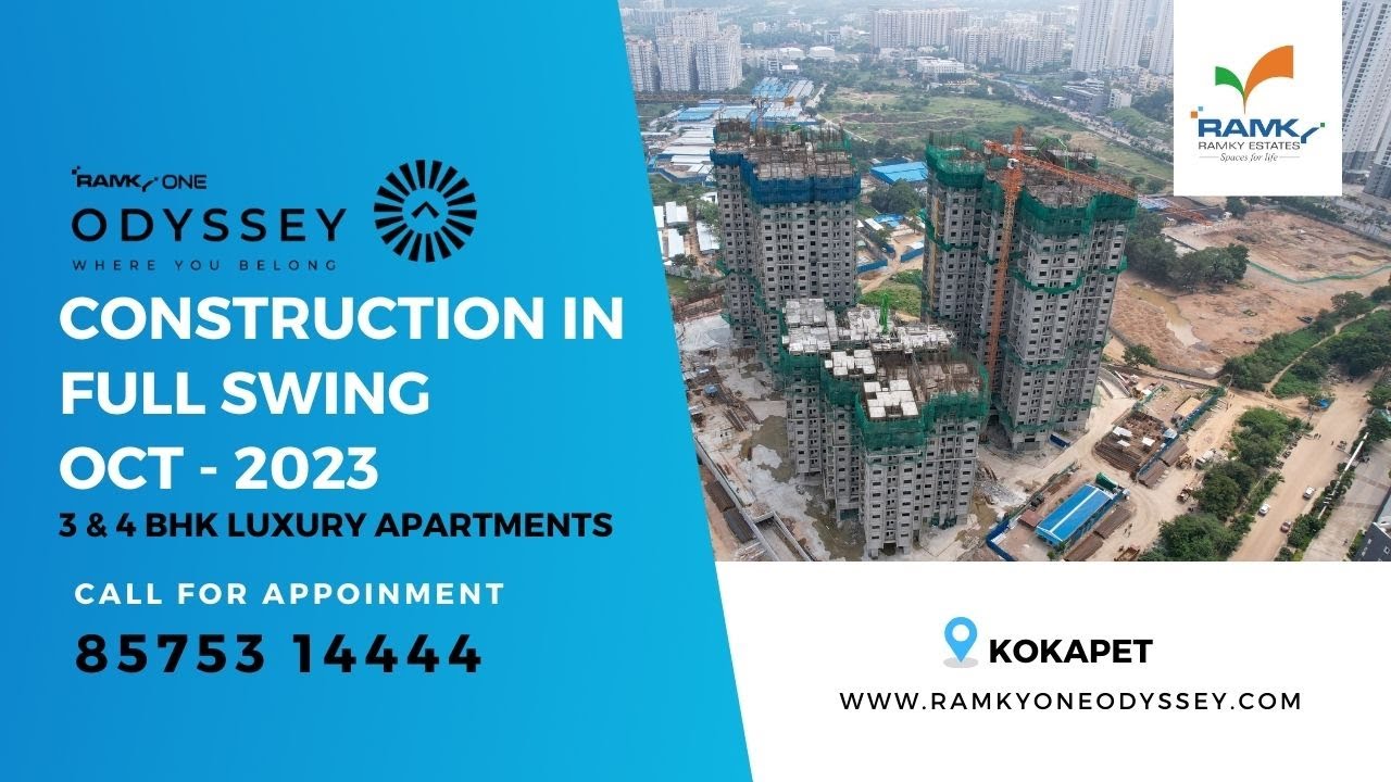 Ramky One Odyssey - October Construction Progress - YouTube