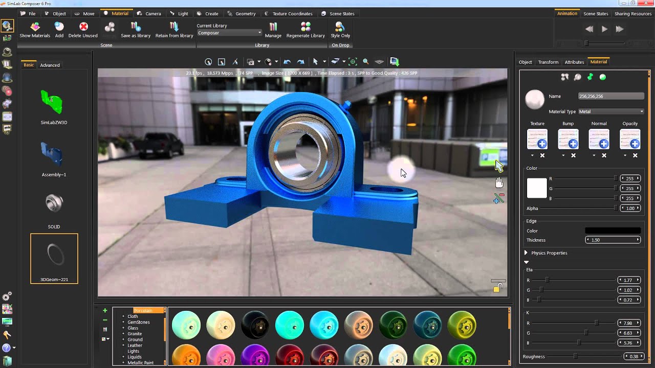 SimLab Composer Integration with ZW3D - YouTube