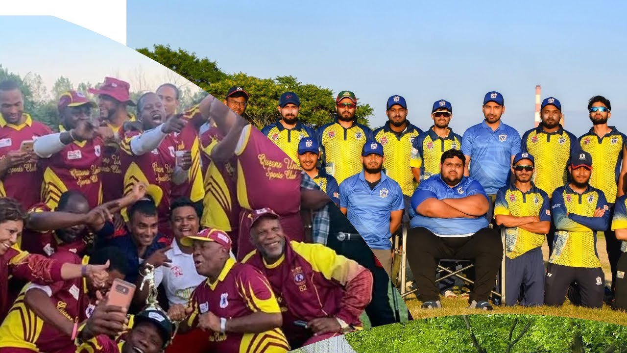 United Fighters Batting Against Queens United Cricket Club |National ...