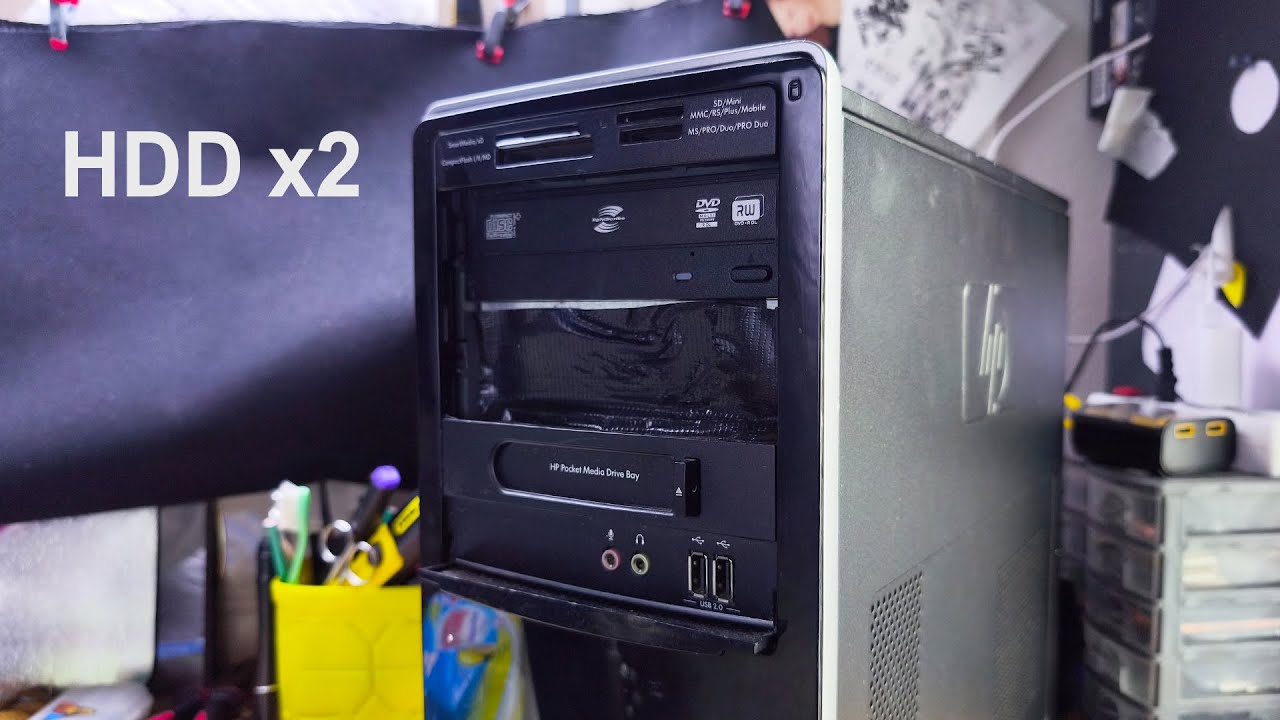 🗑 -Дары мусорки- HP PAVILION PC a6000. Нашёл ещё один компьютер. - YouTube