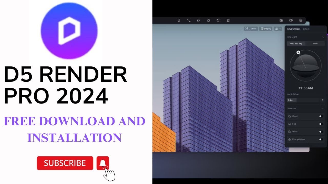 Download and Install D5 render PRO 2024 - YouTube