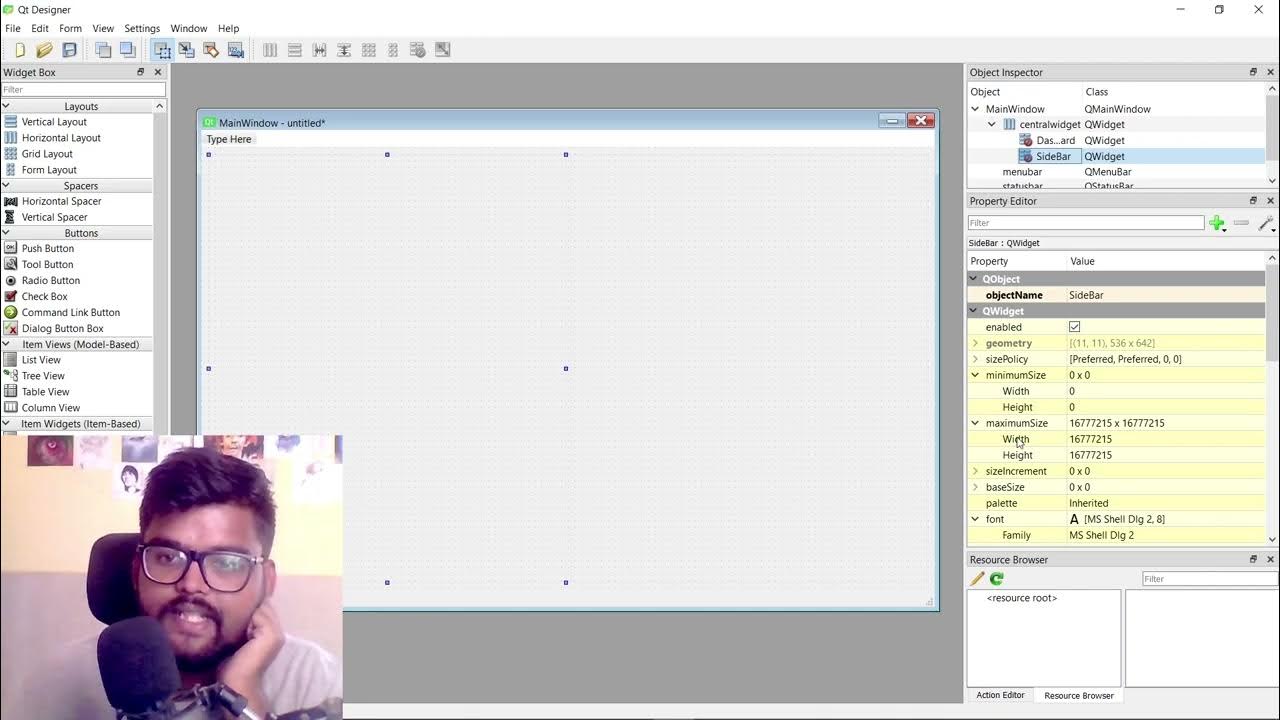 Building modern UI using QT Designer and PyQT 5 | GUI Series | PART 6 - YouTube