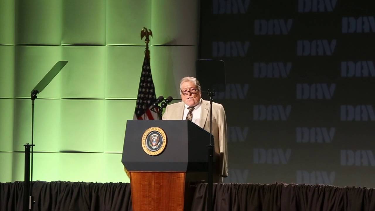 Former DAV National Commander Introduces President Obama at 2016 DAV ...