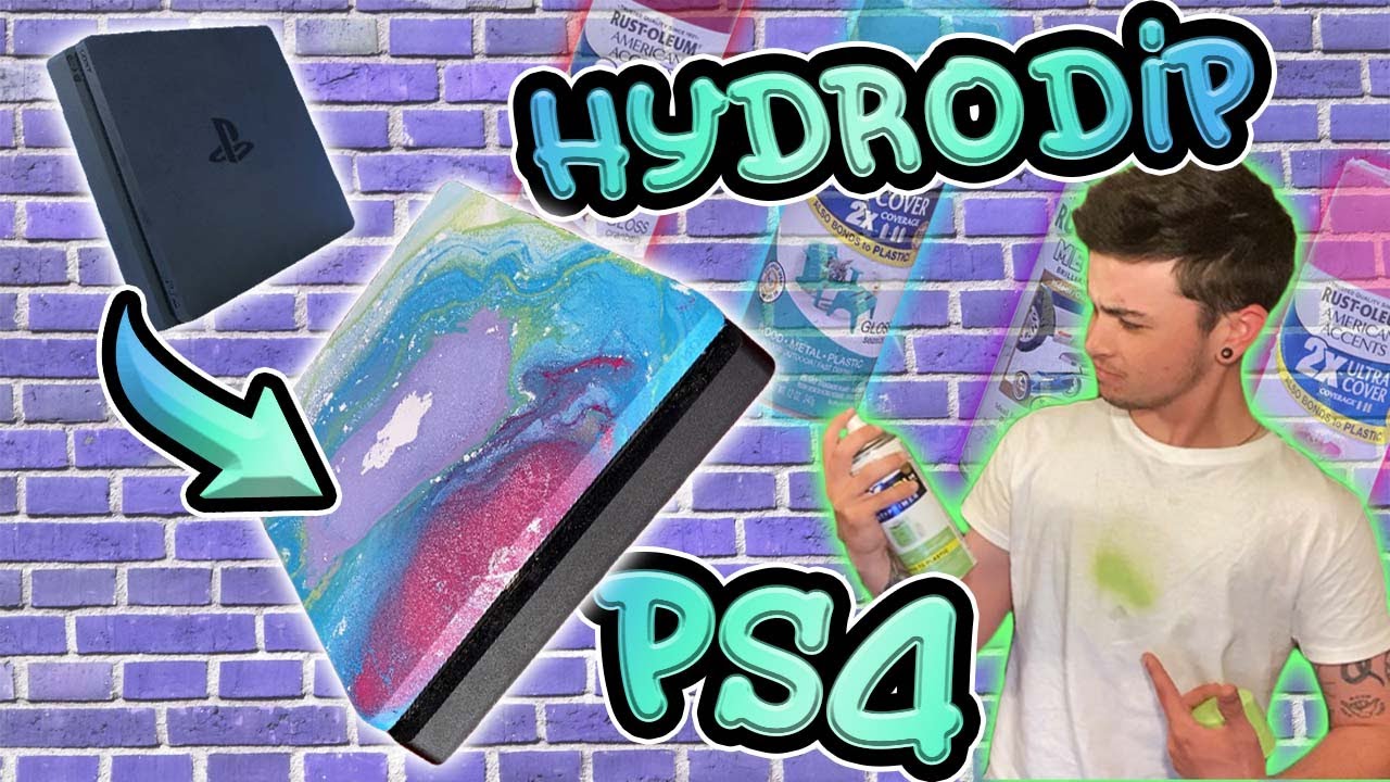 HYDRODIPPING MY PS4 *crazy results* (CUSTOM PS4) - YouTube