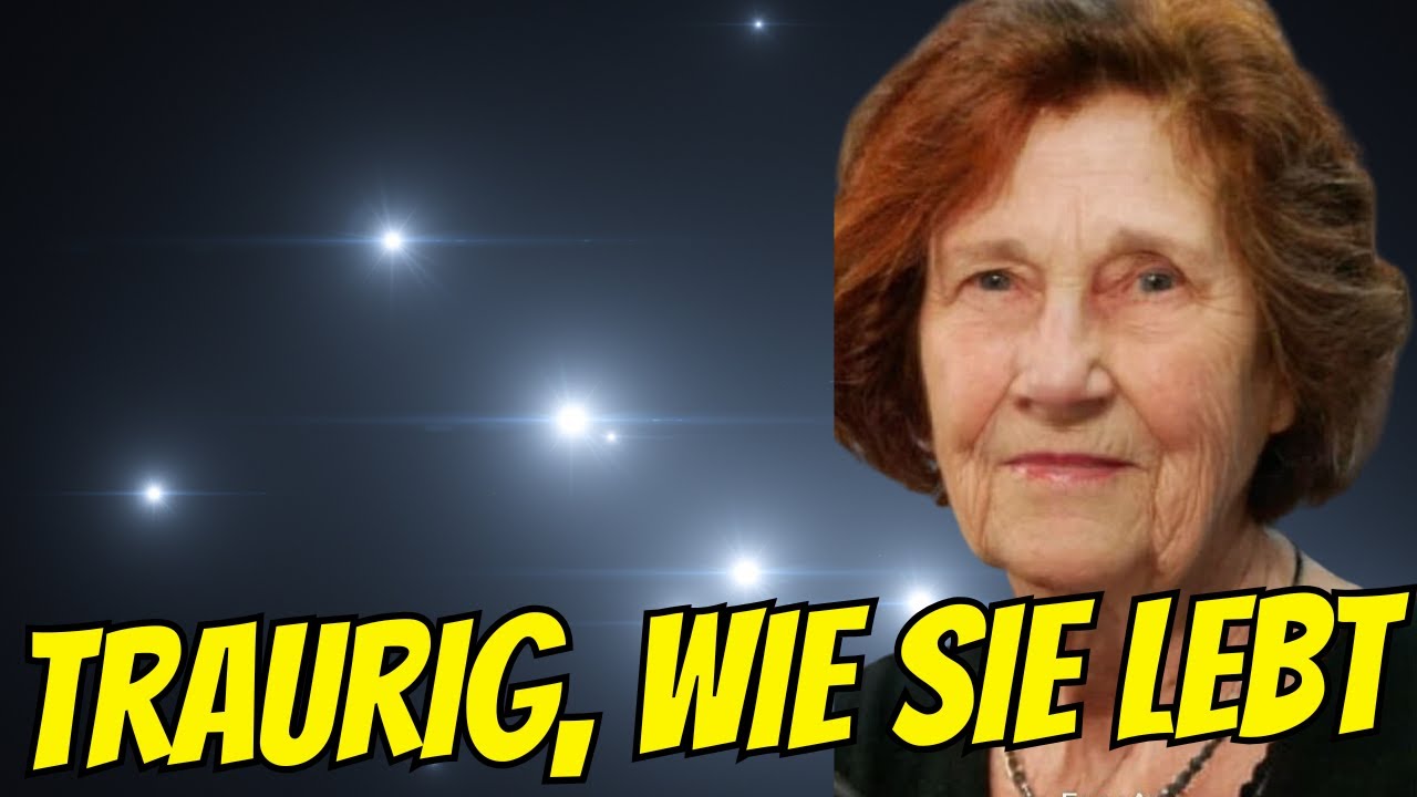💔 DONATA HÖFFER ist jetzt fast 75 Jahre alt und wie sie lebt, ist ...
