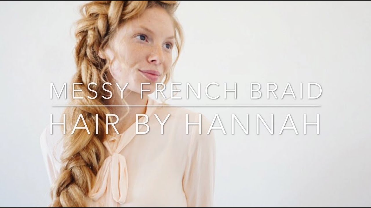 How to do a FAT braid | Voluminous Braid | Hair by Hannah - YouTube