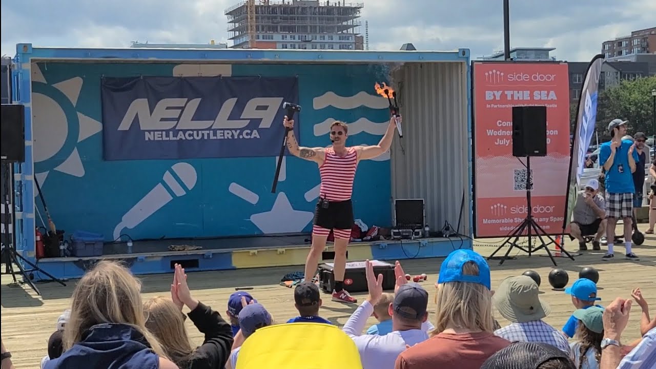 Mighty Mike - Halifax Busker Festival (2023) - YouTube