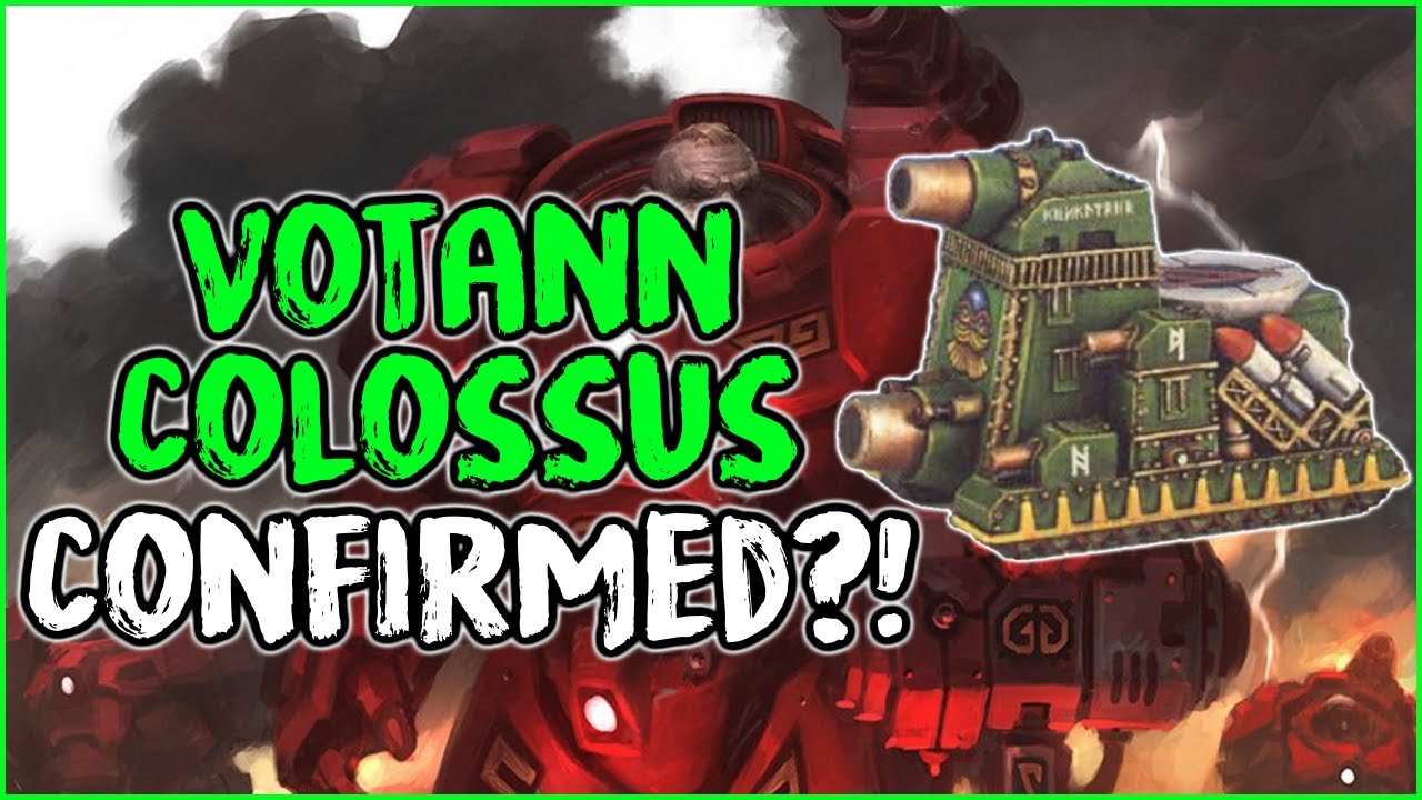 A VOTANN SUPERHEAVY? Has The Squat Colossus Been Teased?! │ Warhammer ...