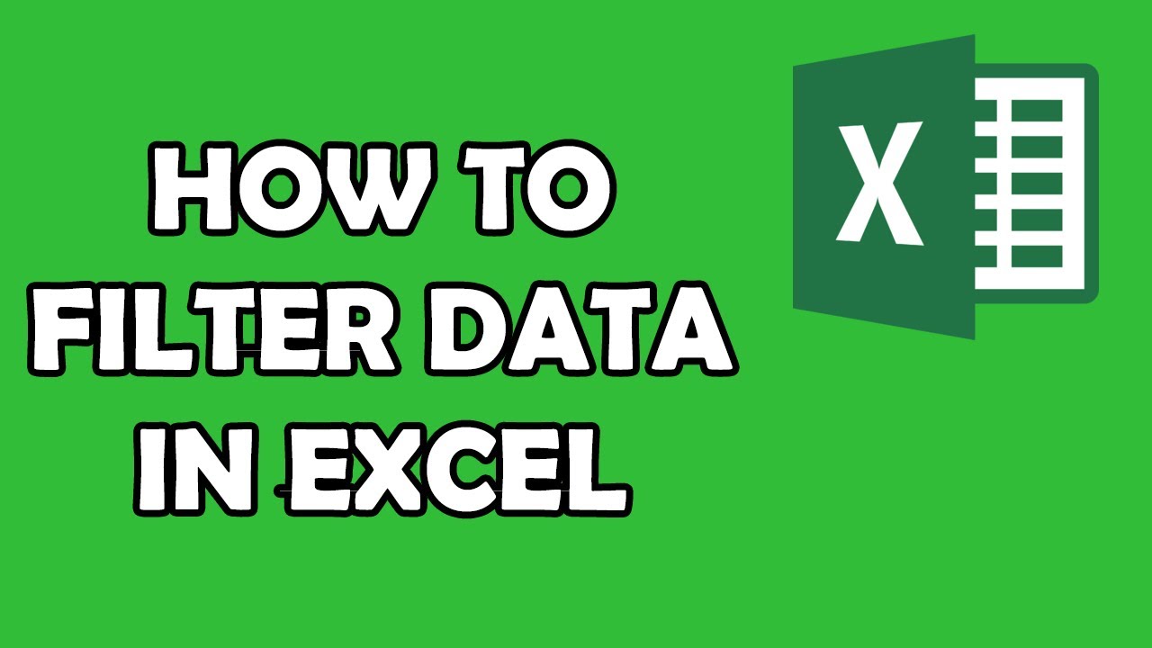 How To Filter Data In Excel YouTube how-to-filter-data-in-excel-youtube