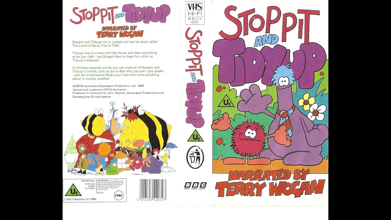 Original VHS Opening and Closing to Stoppit and Tidyup UK VHS Tape ...