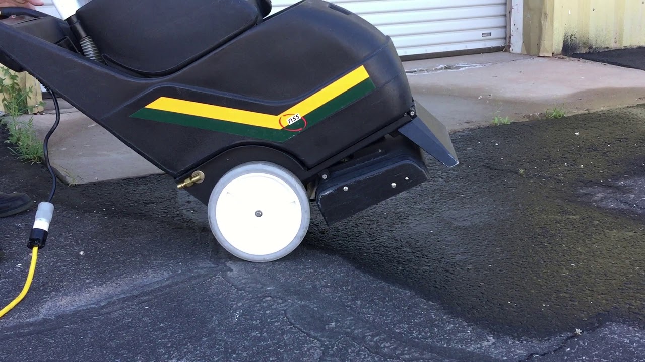 NSS Stallion 8SC Carpet Extractor Commercial. Machine - YouTube