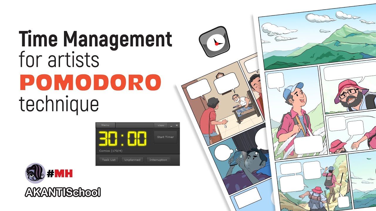 Pomodoro: A time management technique for Comic book Artists and ...