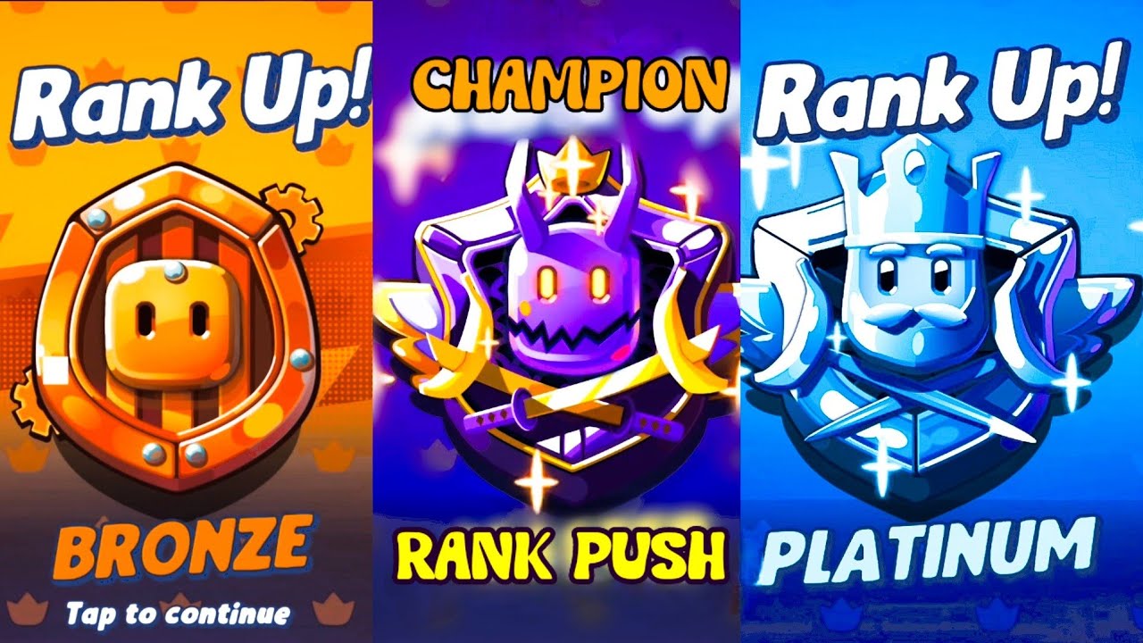CHAMPION PLAYER 😎 RANK PUSH 🔥 Stumble guys tips and tricks gameplay # ...