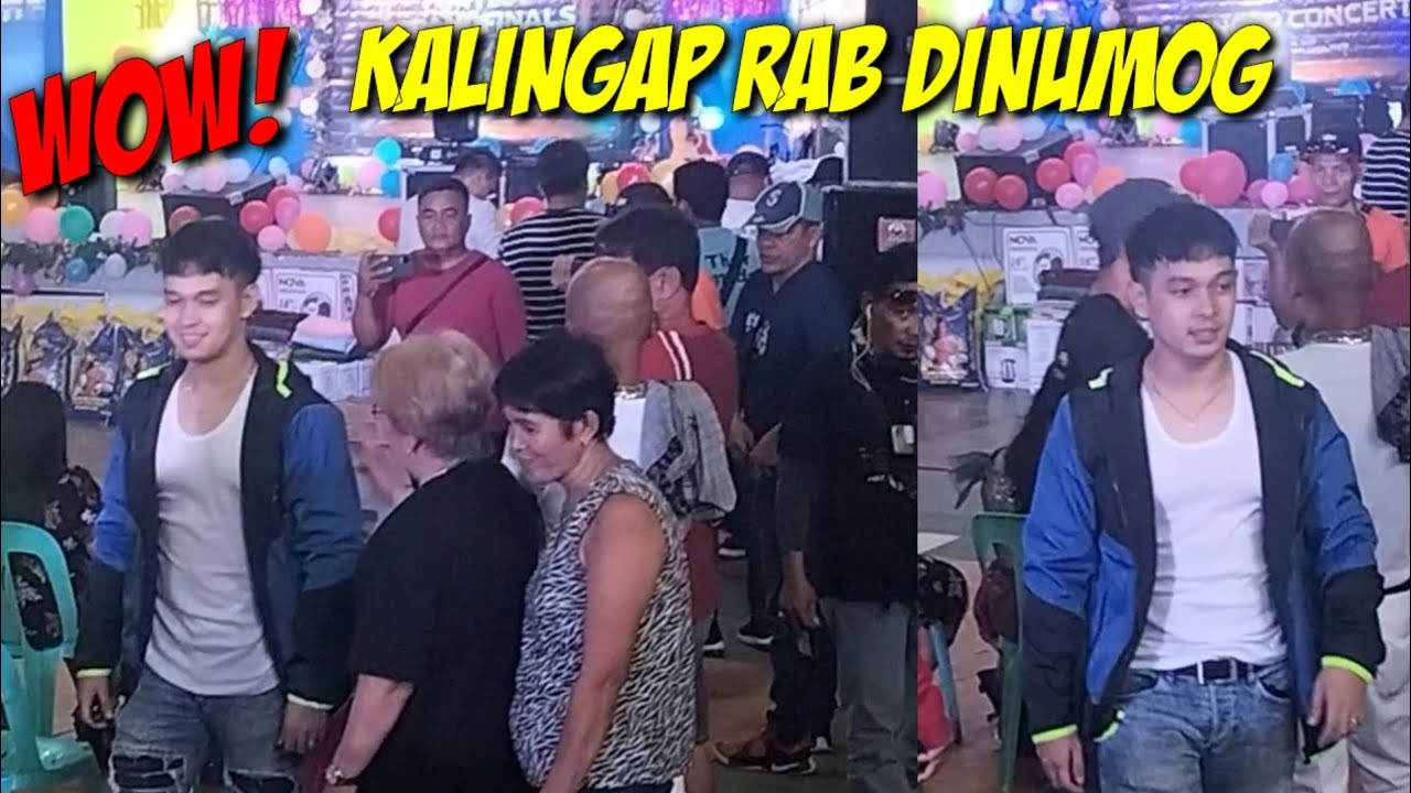 GRABE! SIGAWAN NANG MAKITA SI KALINGAP RAP - YouTube